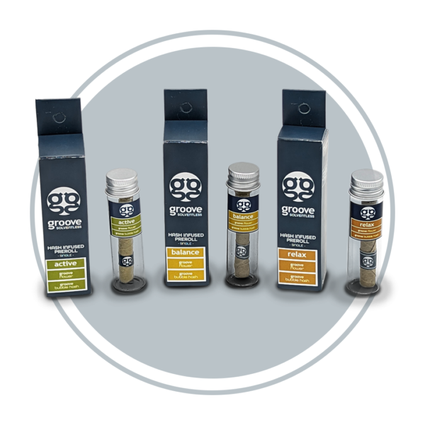 Infused Prerolls: Groove Solventless Dispensaries