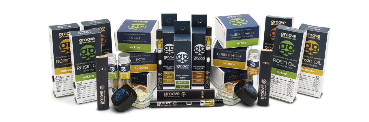 Premium Solventless Hash Rosin Products - Groove Cannabis