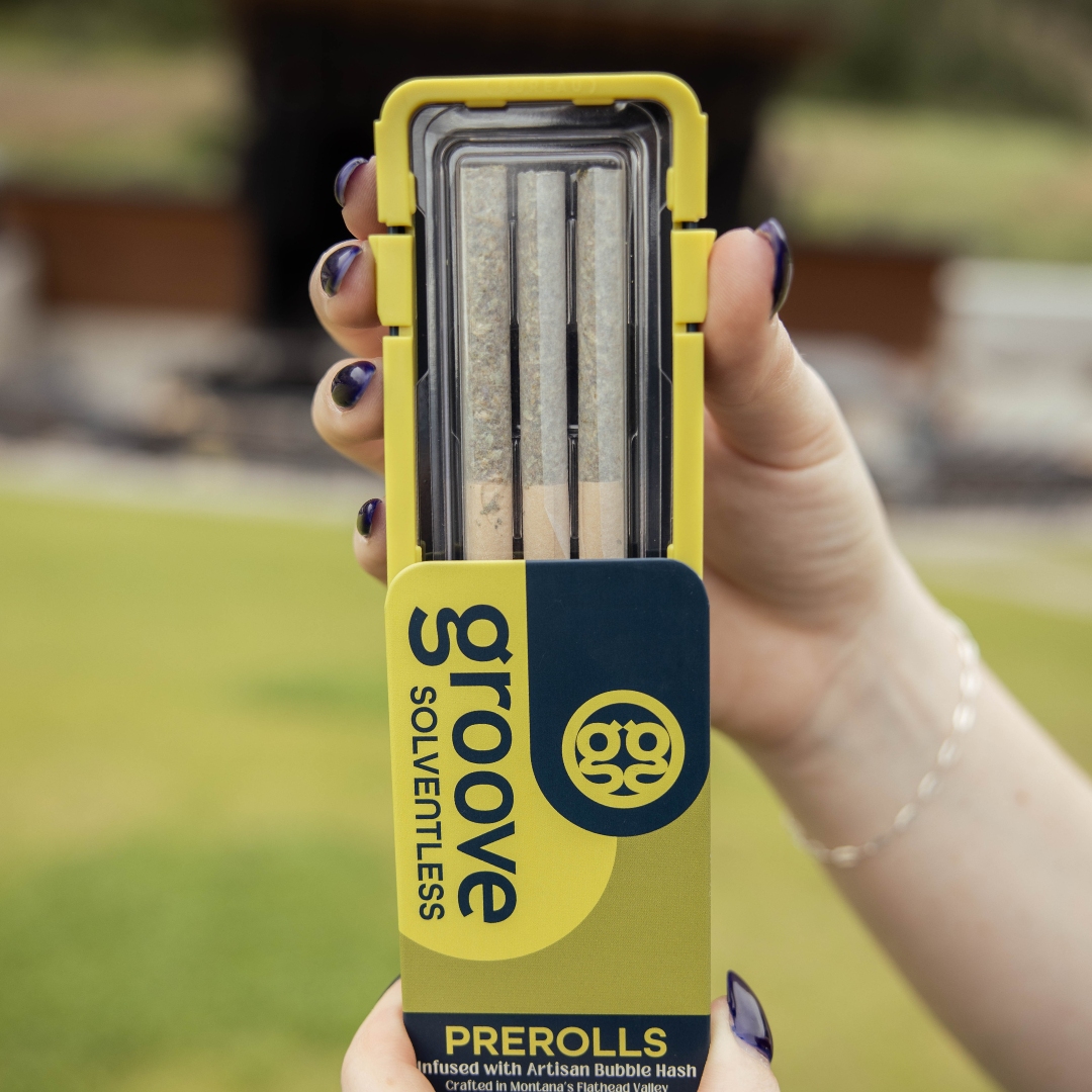 Infused Prerolls: Groove Solventless Dispensaries